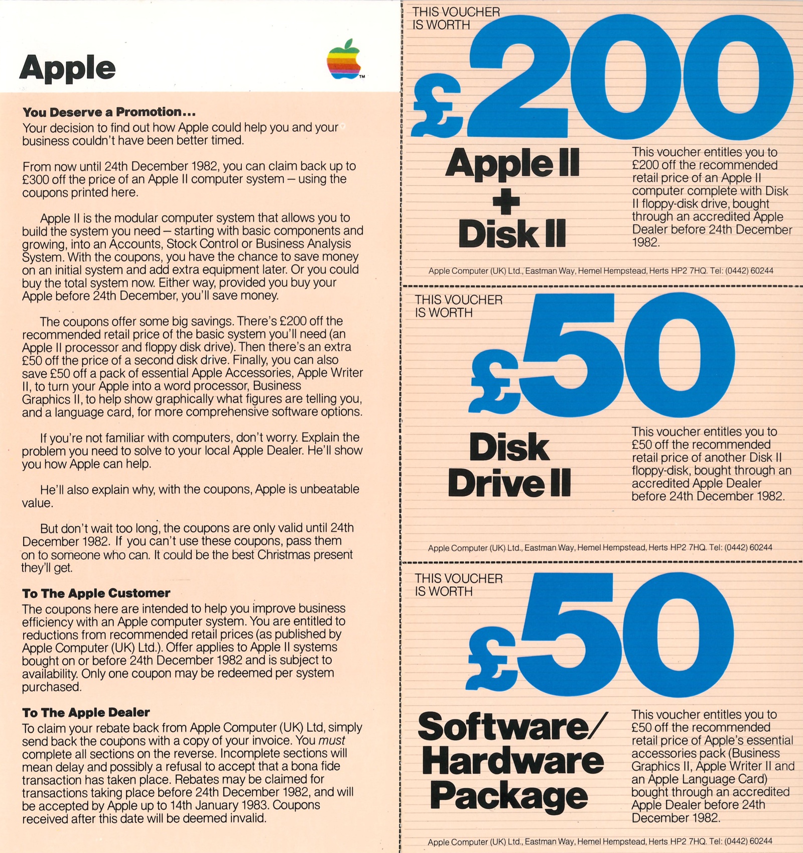 Vous méritez une promotion – Les trésors de l'Aventure Apple