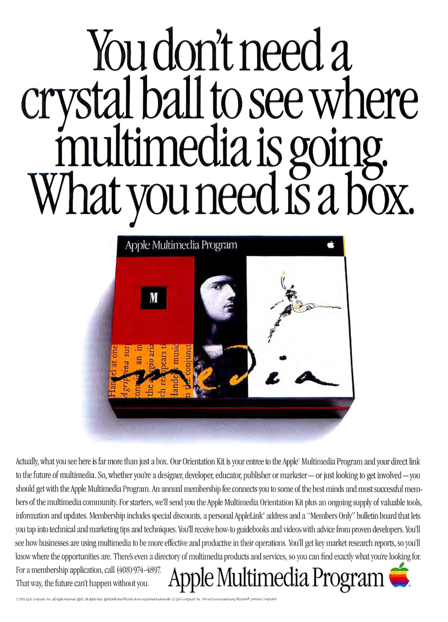 Publicité : Apple Multimedia Program – Les trésors de l'Aventure Apple